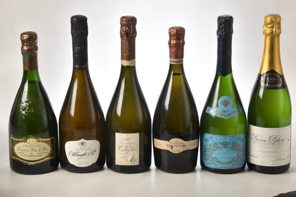 Champagne grower Mixed 6 inc Pierre Peters